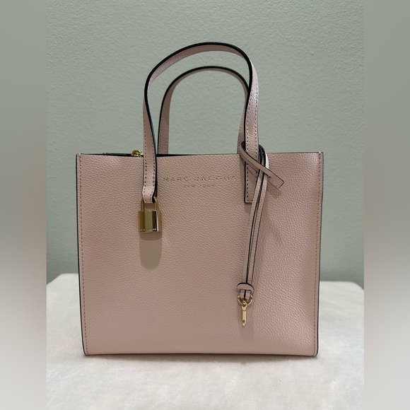 Marc Jacobs | Bags | Euc Marc Jacobs Mini Crossbody Or Hand Bag In Peach Whip With Faux Lock ...